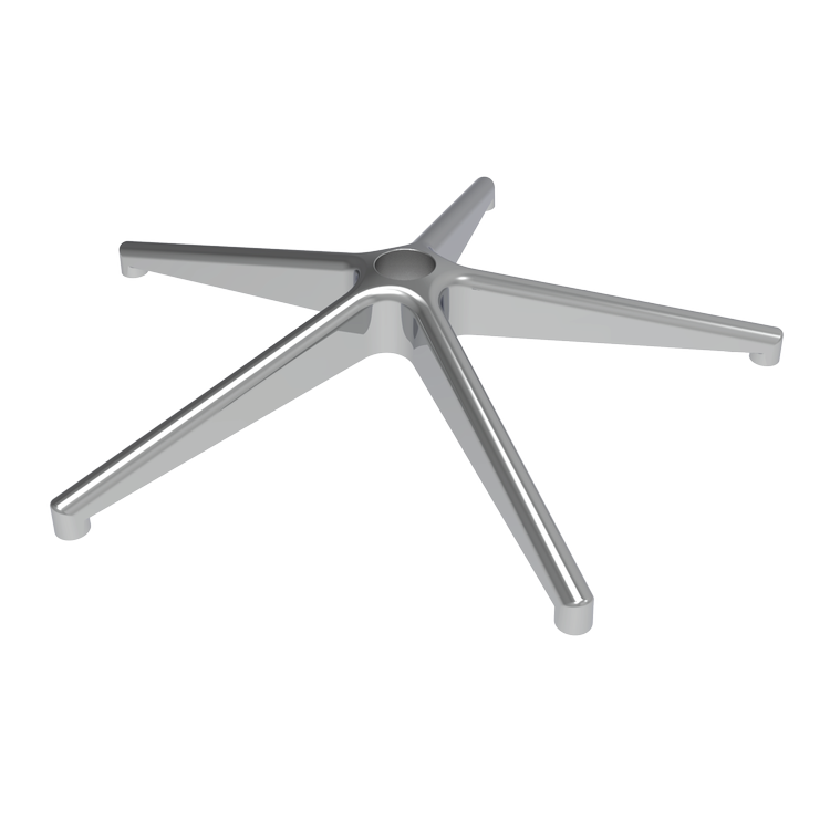 Polished Aluminium 5 Star Base – S and S refurbished